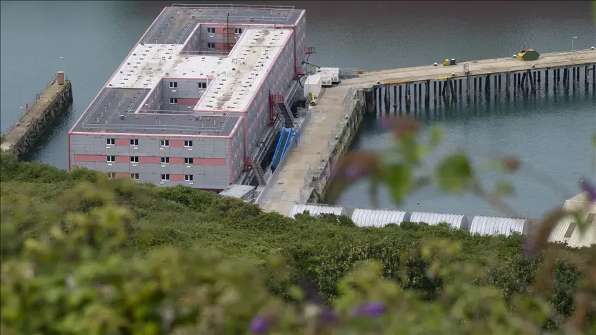 UK to stop housing asylum seekers in giant vessel dubbed 'floating ...
