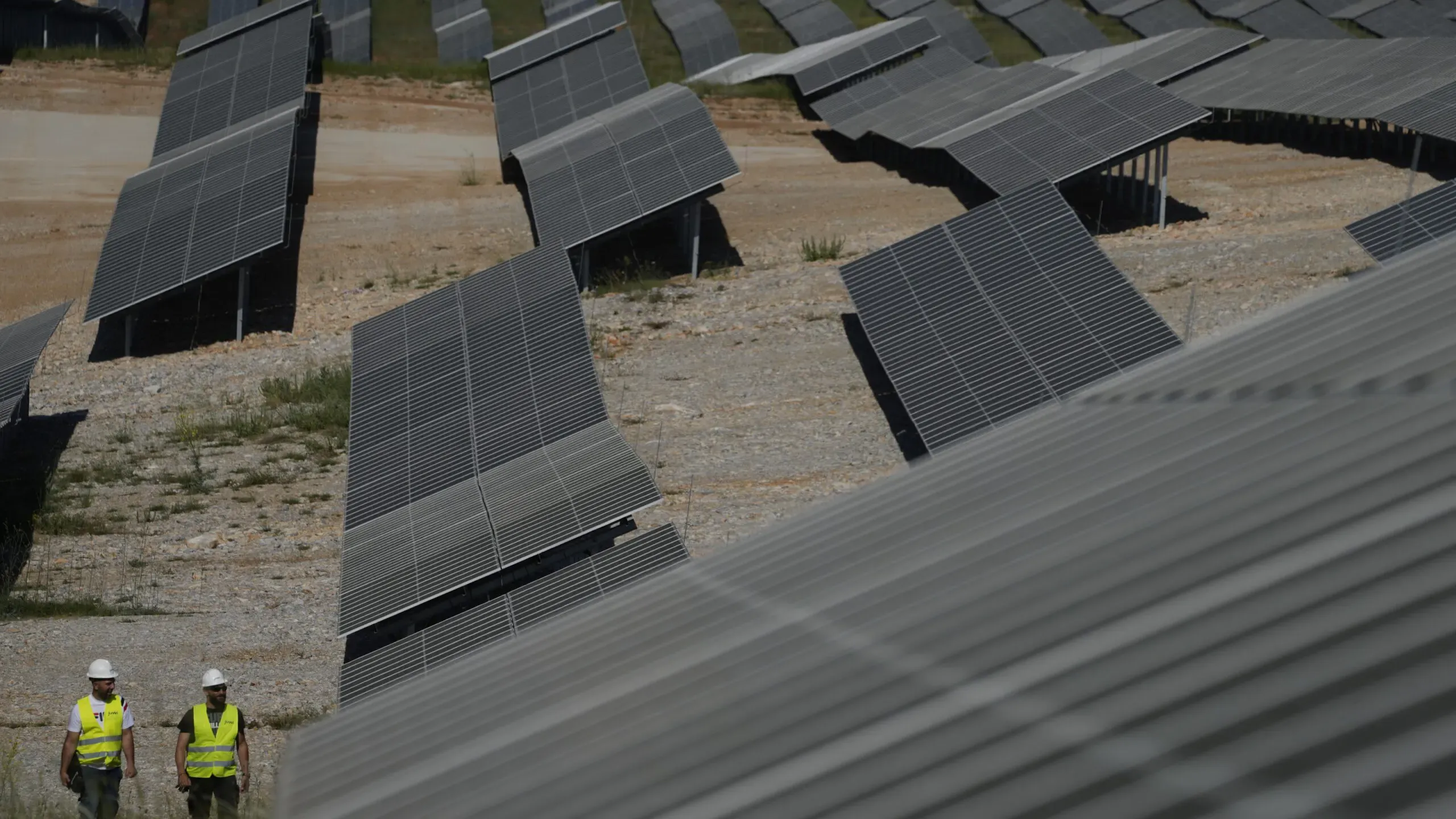 Construction of huge solar park begins | Millet News