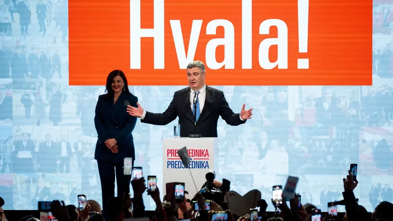 Croatia’s incumbent President Zoran Milanovic re-elected in landslide ...