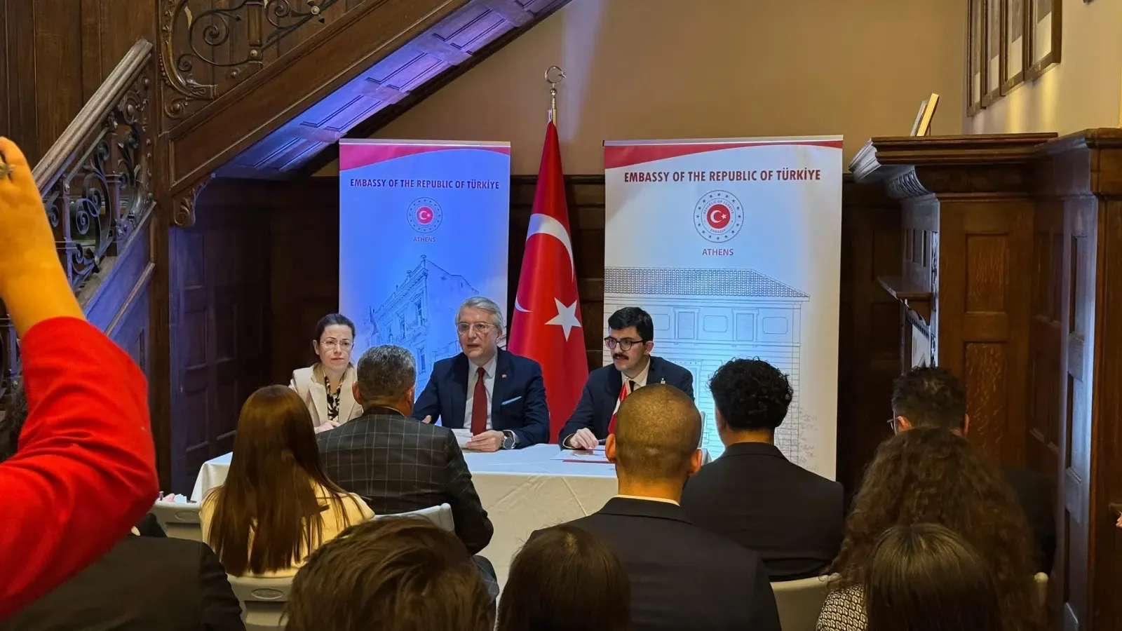 Turkish businesspeople in Greece gather at Athens Embassy | Millet News