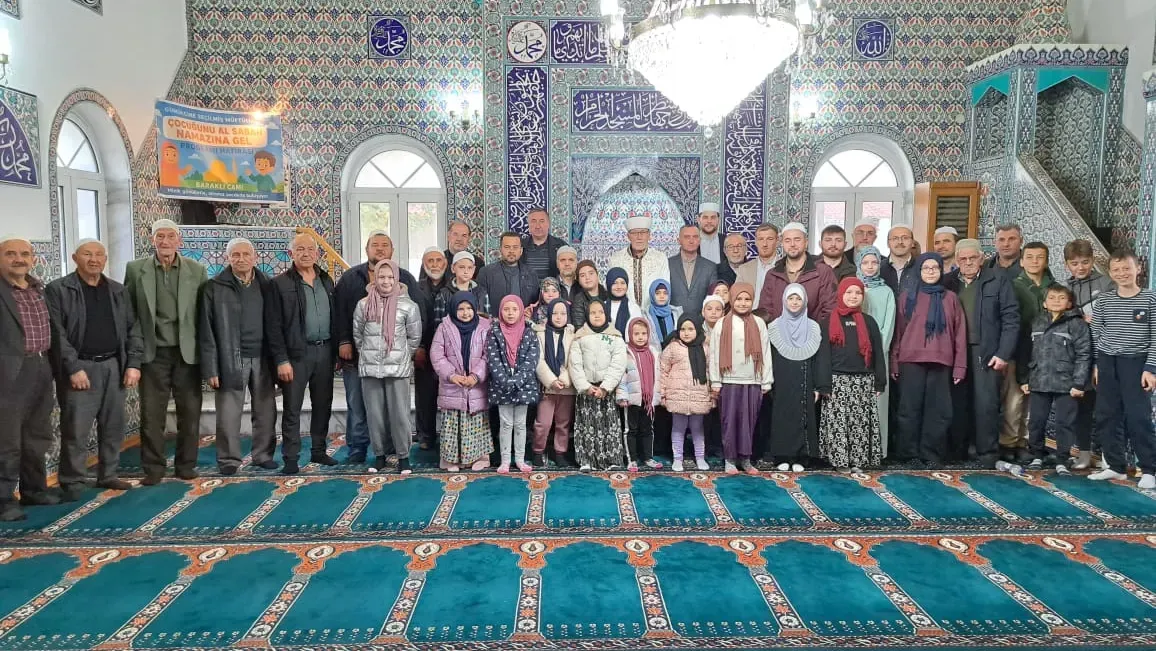 “Bring your child to Fajr Prayer” program held at Baraklı Mosque ...