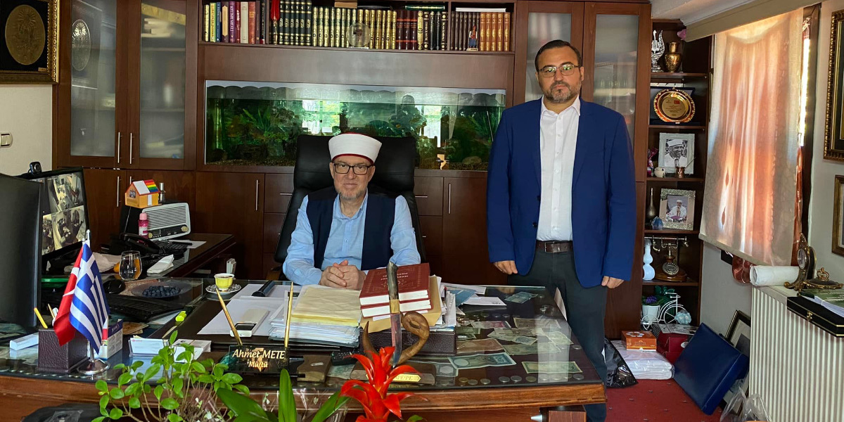 Caner İmam visited Mufti Mete | Millet News